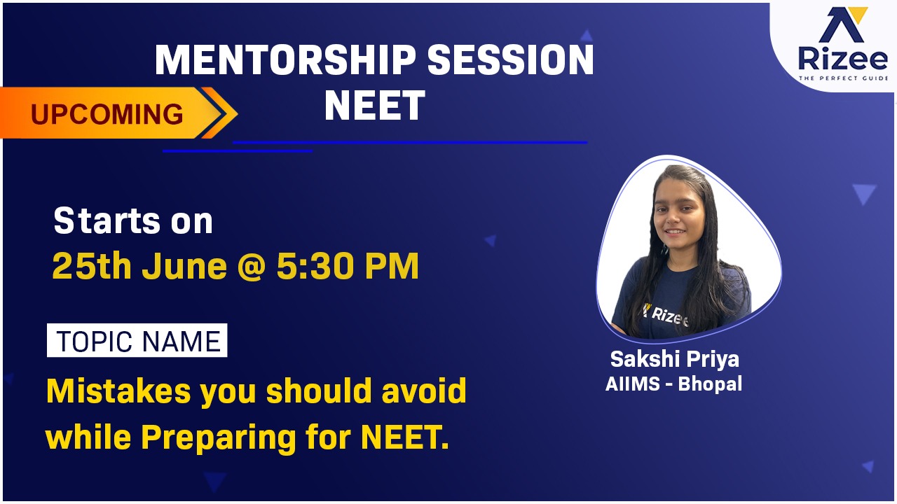 Rizee - The Perfect Guide for NEET & JEE Mains exam pattern 2021